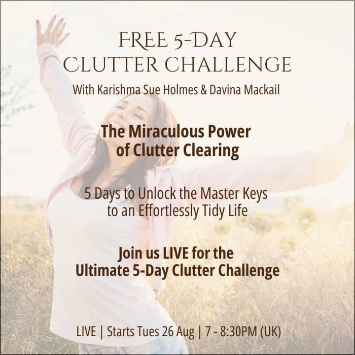 FREE 5-Day Clutter Challenge Thank You - Academy of Modern Shamanism